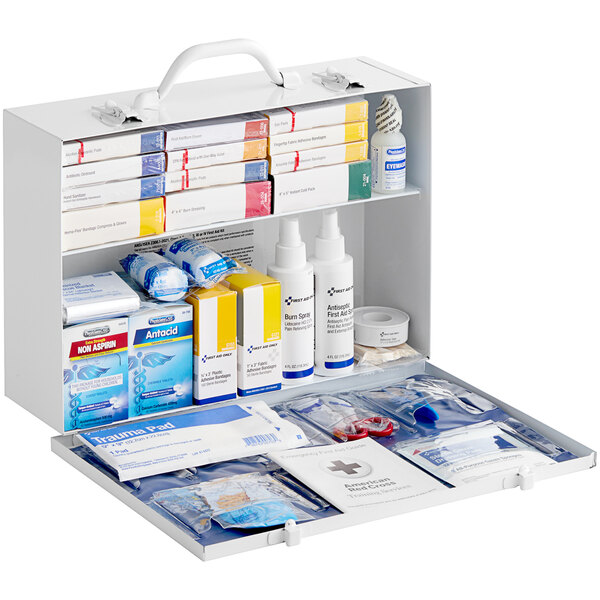 First Aid Only 91337 75-Person 2-Shelf Class A First Aid Cabinet