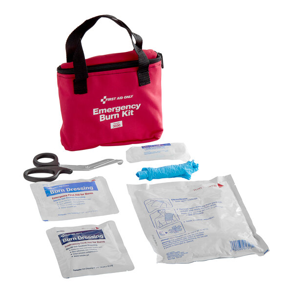First Aid Only 3030 Burn Care Kit with Fabric Case