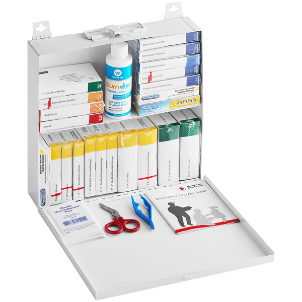 First Aid Only 260-U/FAO 75-Person Restaurant First Aid Kit with Metal Case