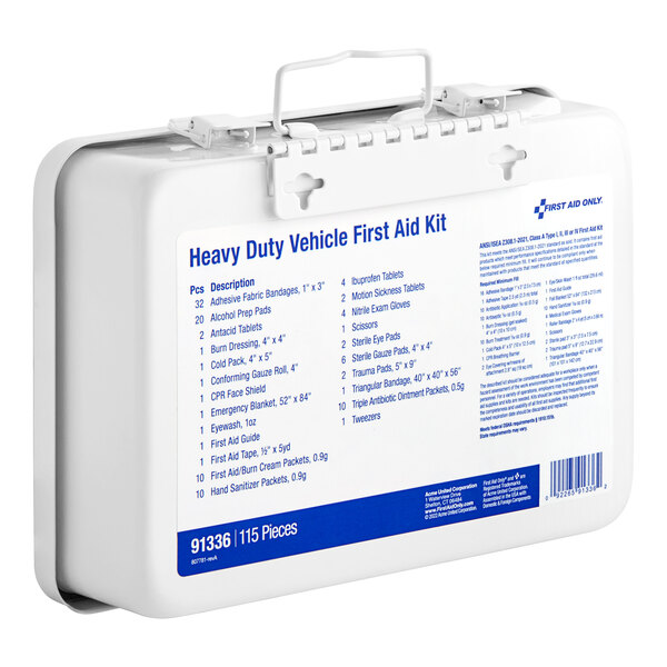 First Aid Only 91336 25-Person Class A Heavy-Duty Vehicle First Aid Kit