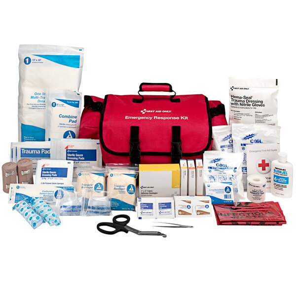 First Aid Only 3500 151-Piece First Responder Kit with Fabric Case