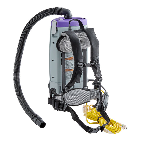 ProTeam 107342 Super Coach Pro 10 Qt. Backpack Vacuum with 105891 Hard ...