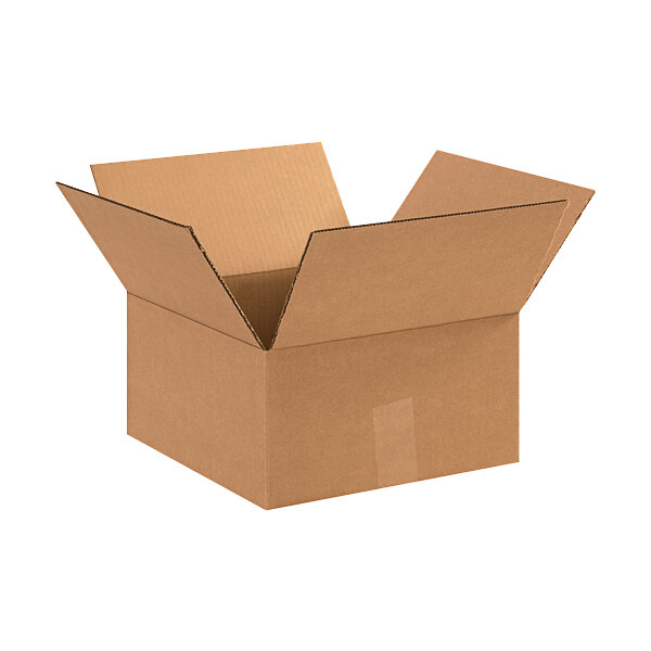 Lavex Industrial 12" x 12" x 6" Kraft Heavy-Duty Corrugated RSC ...