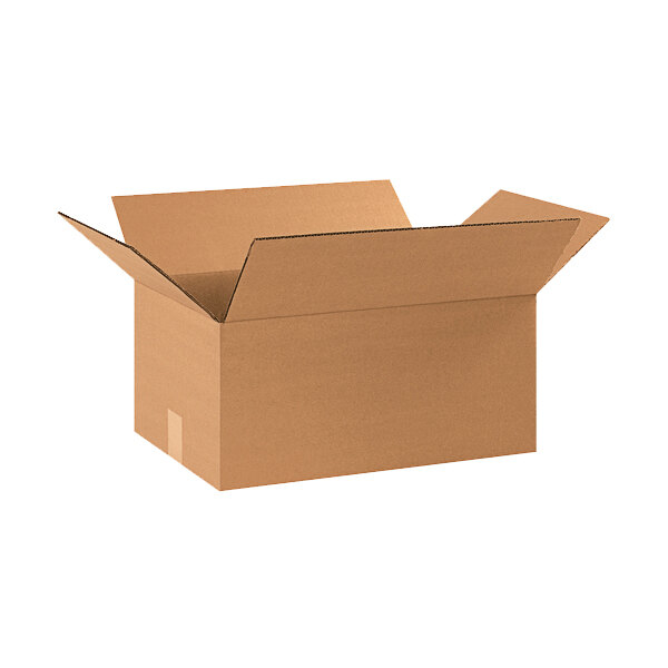 Lavex Industrial 10" x 8" x 6" Kraft Heavy-Duty Corrugated RSC Shipping ...