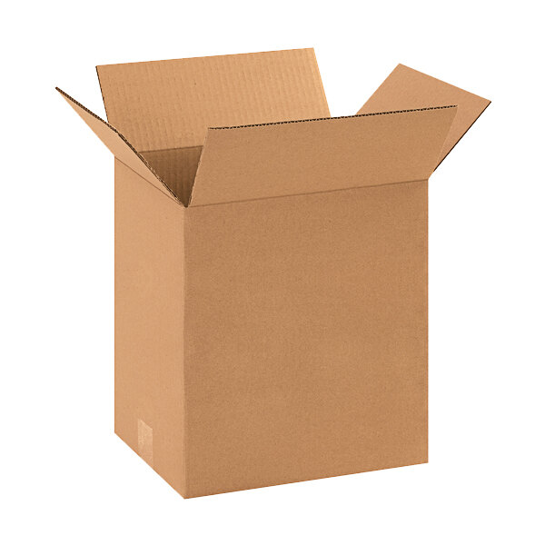 Lavex Industrial 11 1/4" x 8 3/4" x 10" Kraft Heavy-Duty Corrugated RSC ...