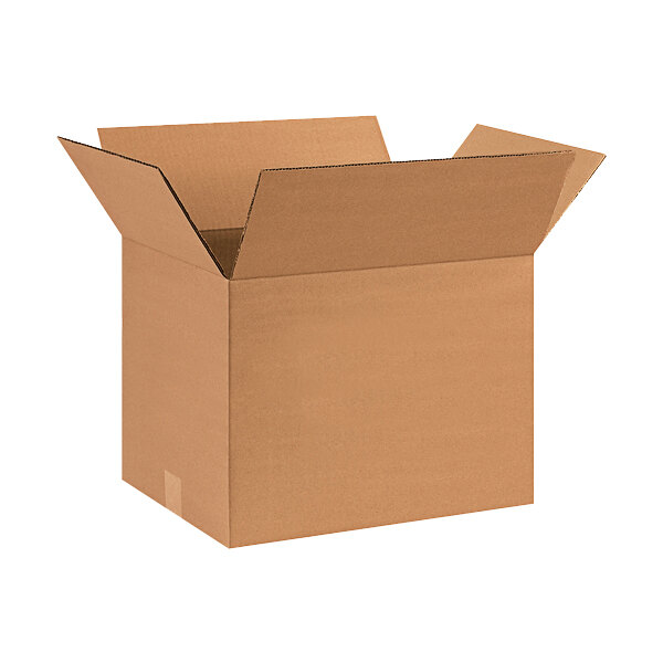 Lavex Industrial 14" x 10" x 10" Kraft Heavy-Duty Corrugated RSC ...