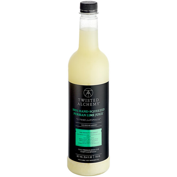 Twisted Alchemy Cold-Pressed Persian Lime Juice 25 oz.