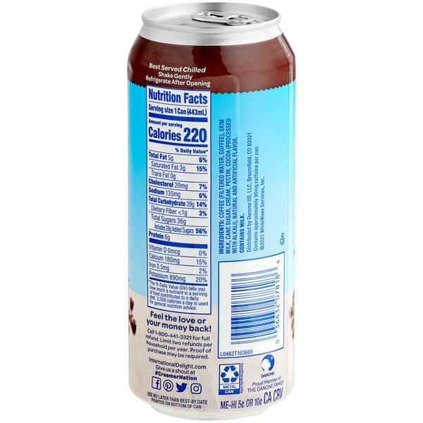 International Delight Mocha Iced Coffee Cans (12/Case)