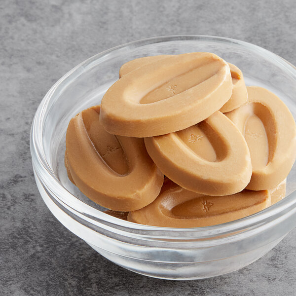 Valrhona Dulcey 35% Blond Chocolate Feve 6.6 lb.