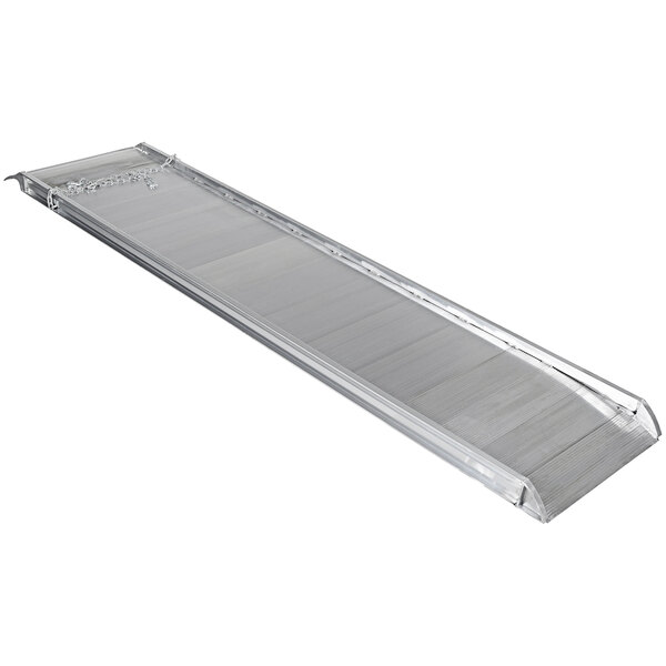 Vestil 120" x 28" Silver Aluminum Overlapping Walk Ramp AWR-28-10A ...