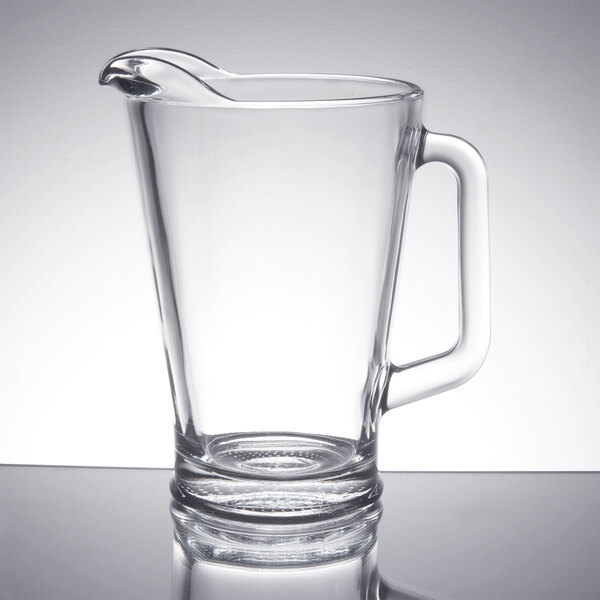 Libbey Clear Glass Pitchers: Buy in Bulk at WebstaurantStore