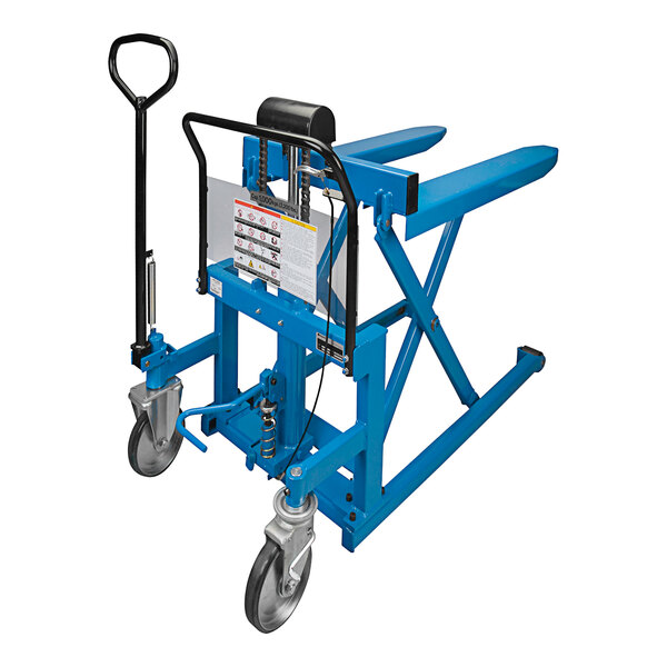 Bishamon SkidLift Foot-Operated High-Lift Skid Truck with 27" x 44 ...