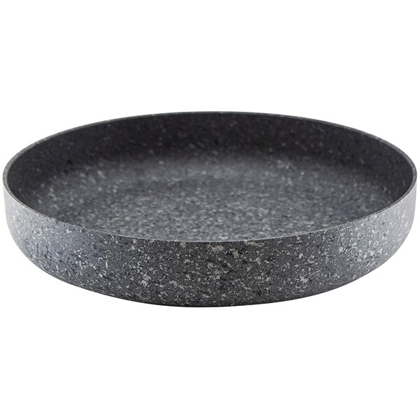 EcoBurner Large Round Powder-Coated Speckled Aluminum Dish for EcoServe ...