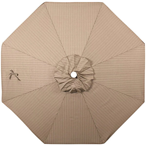 California Umbrella 9' Ridge Sequoia Olefin Replacement Canopy