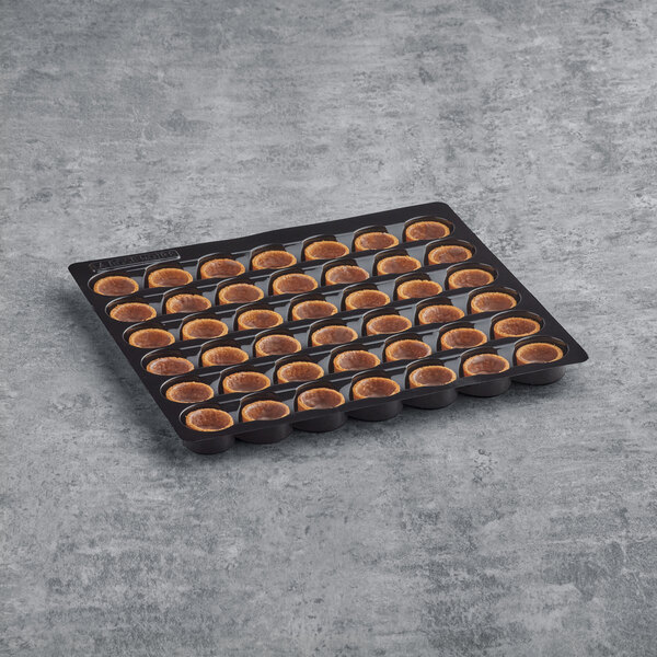 La Rose Noire 1 3/8" Mini Round Graham Cracker Tart Shell - 210/Case