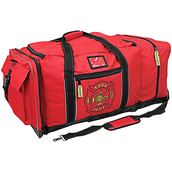 Kemp USA Red Firefighter Gear Bag 10-123-RED