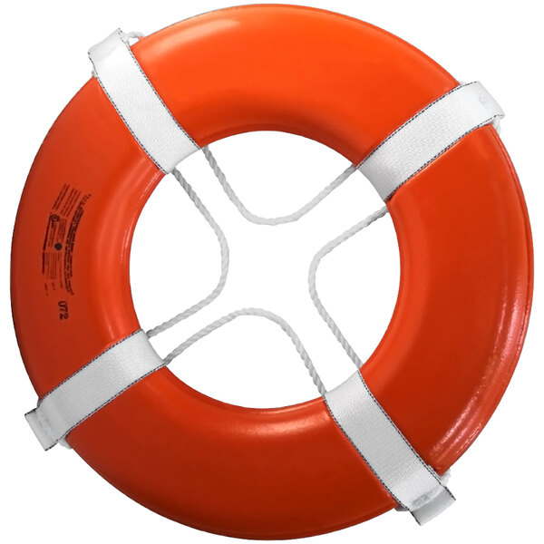 Kemp USA 30" Orange USCG Approved Ring Buoy 10-233-ORG