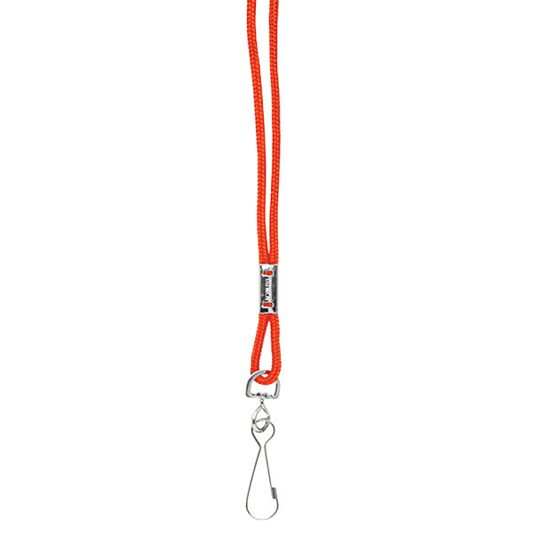 Kemp USA Red Economy Rope Lanyard 10-429-RED-ECO
