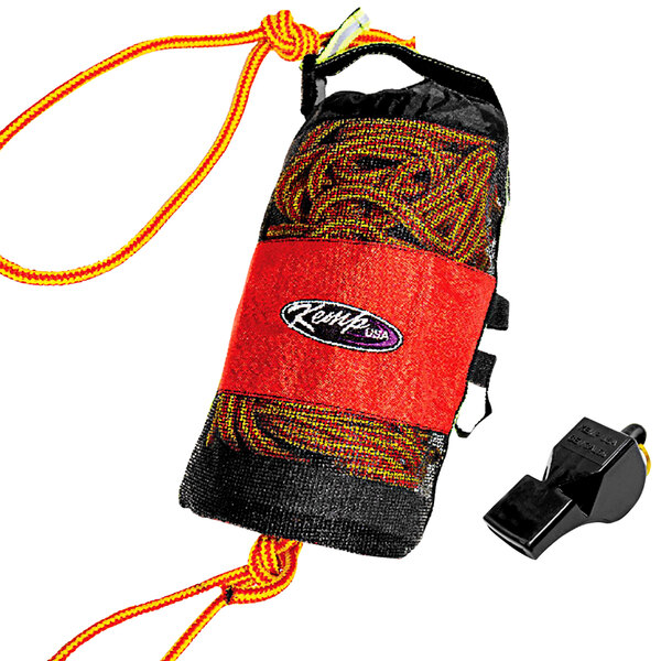 Kemp USA Throw Bag with 100' of 3/8" Thick Yellow Rope and Bengal ...