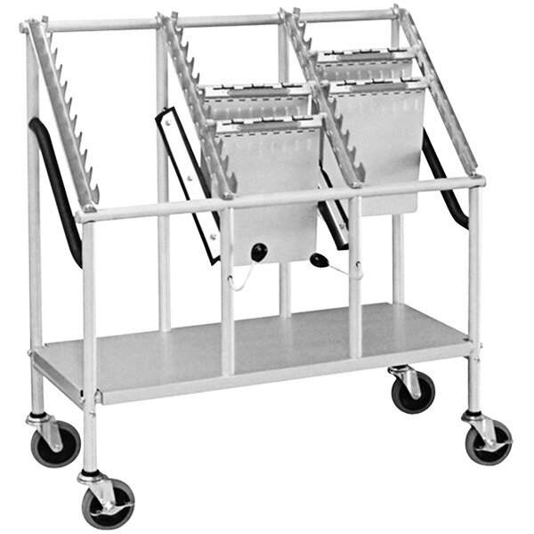 Omnimed Versa Rack 3-Tier Wheeled Chart Carrier 263830