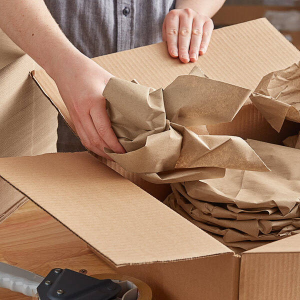 Pregis Quantum 14 3/4" x 1340' 45 lb. Fanfold Void Fill Paper 4077694