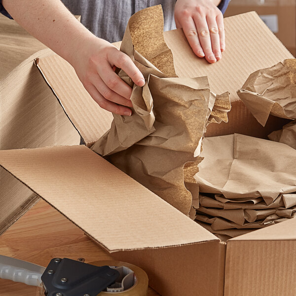 Pregis Quantum 29 1/2" x 1690' 30 lb. Fanfold Void Fill Paper 4069623