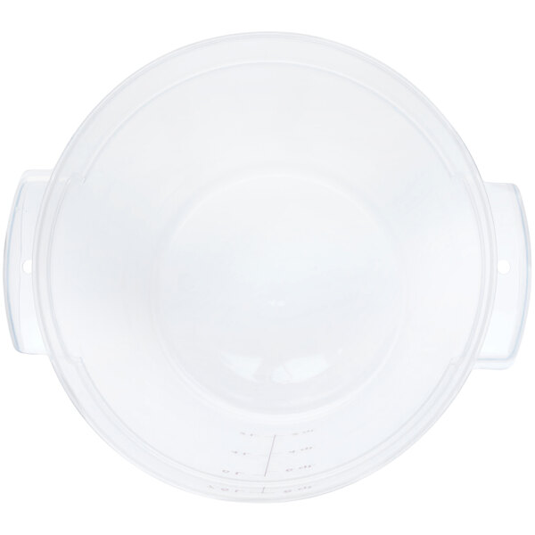 Carlisle 8 Qt. Translucent Round Polypropylene Food Storage Container