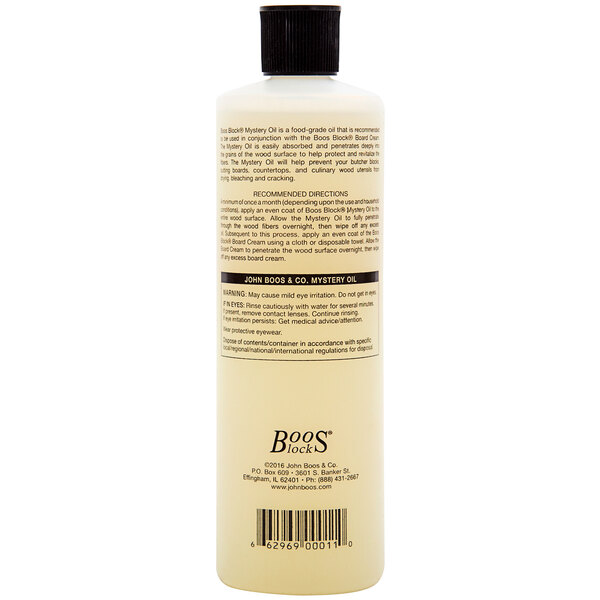 John Boos Block & Co. MYSB 16 oz. Antimicrobial Boos Block Mystery Oil