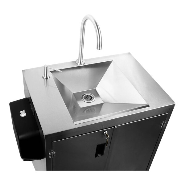 Paragon 4470 Econo-Sink Stainless Steel Portable Hand Sink - Unassembled