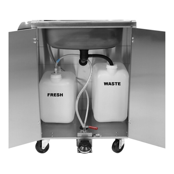 Paragon 4470 Econo-Sink Stainless Steel Portable Hand Sink - Unassembled