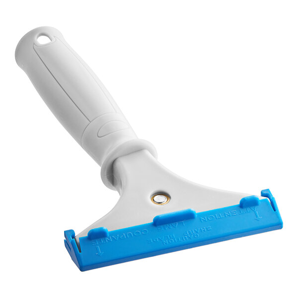 Lavex 4" Glass Scraper with Safety Cap