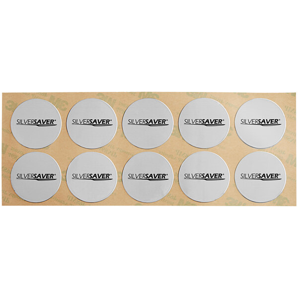 SilverSaver 3011-0440 Ramekin Label for Flatware Retrieval Lids - 100/Case