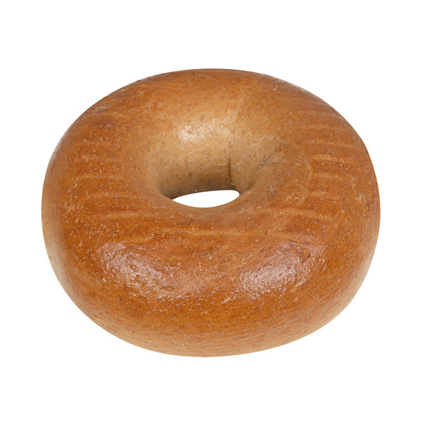 Original Bagel Frozen New York Style Whole Wheat Bagel 4.5 oz. - 75/Case