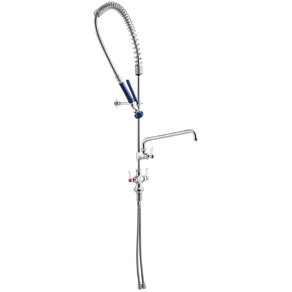 Waterloo 1.15 GPM Deck-Mounted Pre-Rinse Faucet with Single Base and 16 ...