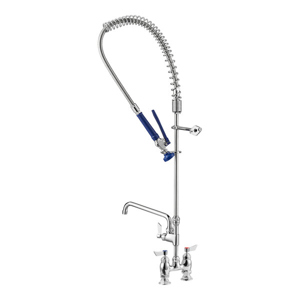 Waterloo 1.15 GPM Deck-Mounted Pre-Rinse Faucet with 4" Centers and 10 ...
