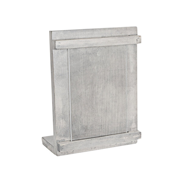 Cal-Mil Aspen 6 1/4" x 4" x 7 1/2" Gray Pine Displayette with Acrylic ...