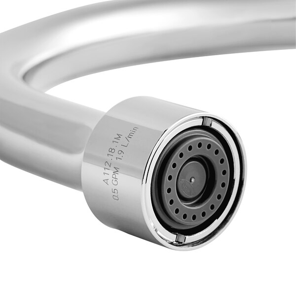 T&S B-0520-VF05 5 3/4" Gooseneck Nozzle with Vandal-Resistant 0.5 GPM ...