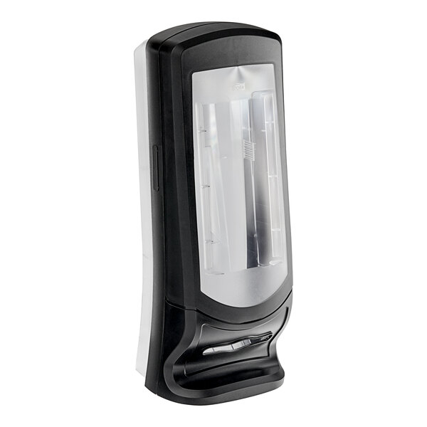 Tork Xpressnap 6332000 Black Standing / Wall Mount Interfold Napkin ...