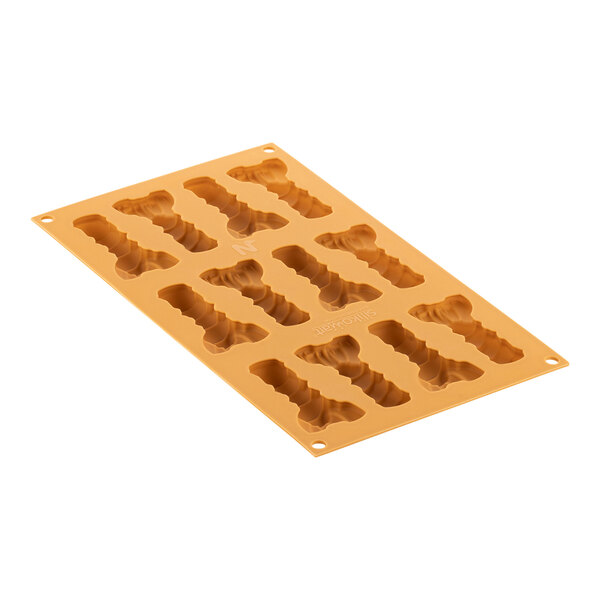 Silikomart Scampo 12 Compartment Lobster Tail Silicone Baking Mold - 1 ...