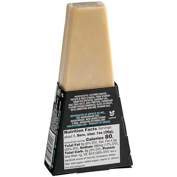 Violife Just Like Parmesan Vegan Cheese Wedge 5.29 oz. - 7/Case