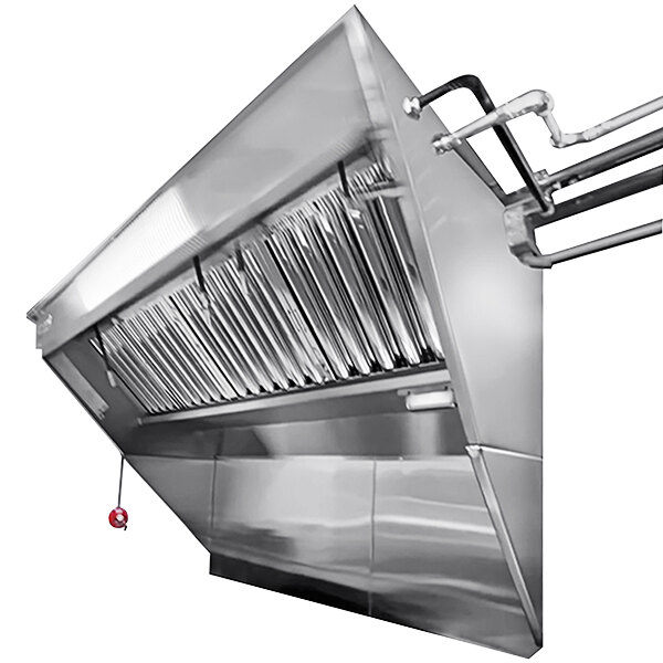 Halifax FTHI740K 7' x 40" Type 1 Concession Trailer / Food Truck Hood ...