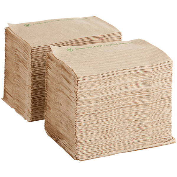 Tork Universal Xpressnap 1-Ply Natural Kraft Interfold Dispenser Napkin ...