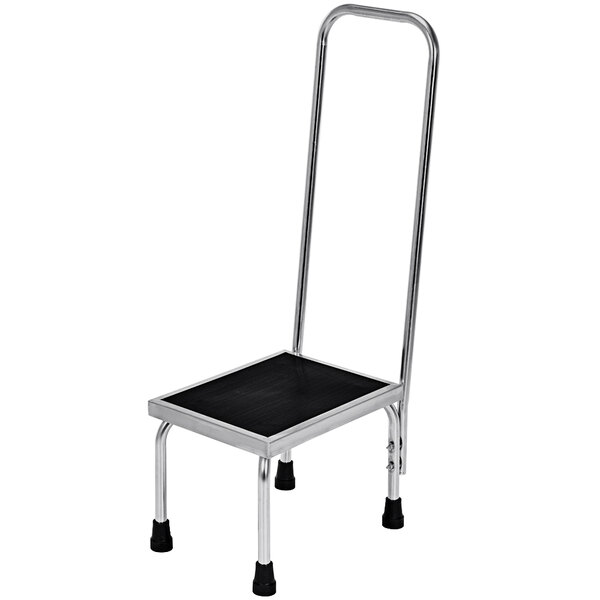 Vestil Stainless Steel Step Stool with Hand Rail FT-SS-1HR - 250 lb ...