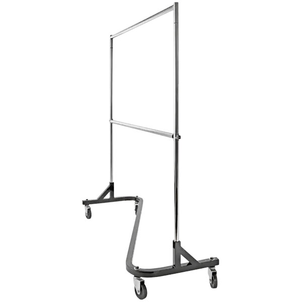 Econoco 58 1/4" Add-On Hangrail for Garment Z-Rack