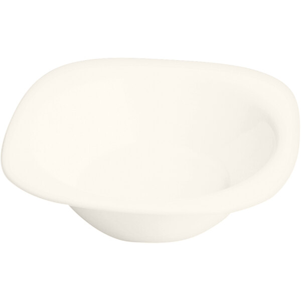 RAK Porcelain Ska 8.45 oz. Ivory Square Porcelain Bowl - 24/Case