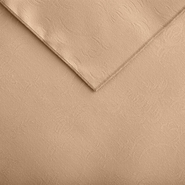 Snap Drape Windsor Damask Sandalwood 64" x 64" 100% Polyester Cloth ...