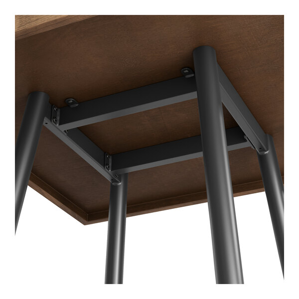 Lancaster Table & Seating Mid-Century 30" x 30" Bar Height Butcher ...