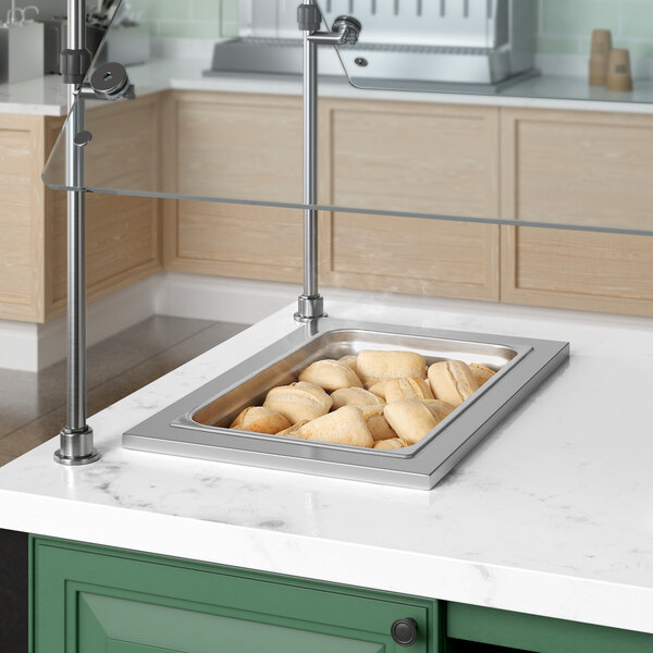 ServIt SDW-1H One Pan Full Size Insulated Drop-In Hot Food Well - 208/240V