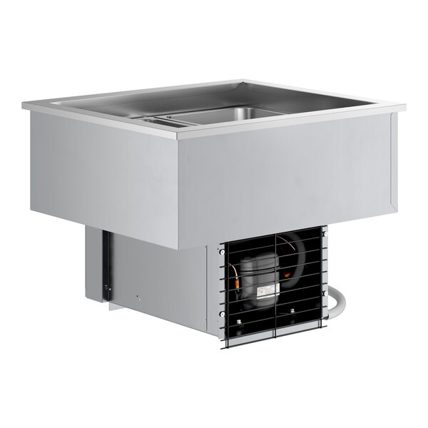ServIt SDC-2A Two Pan Drop-In Refrigerated Cold Food Well - 120V