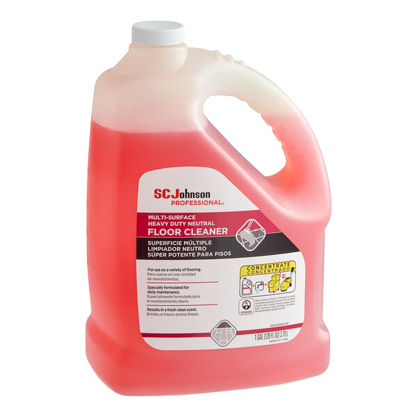 SC Johnson Professional 680079 1 Gallon Heavy-Duty Neutral Floor Cleaner